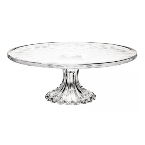 Prato P/Bolo Deli Diamond Incolor