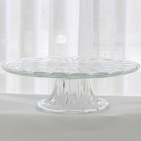 Prato P/Bolo de Murano Anna Prato Bolo Murano Anna Cristal