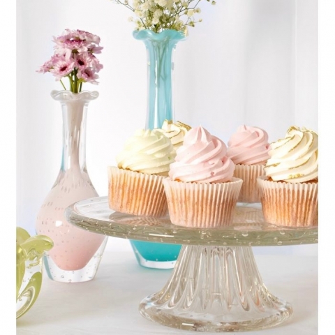 Prato P/Bolo de Murano Anna Prato Bolo Murano Anna Cristal