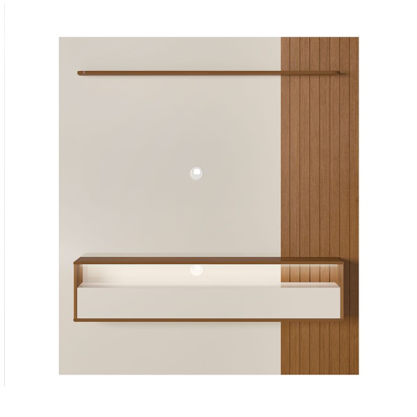 Painel para TV Até 65 Polegadas Matisse Frisado 1 Porta Basculante ...