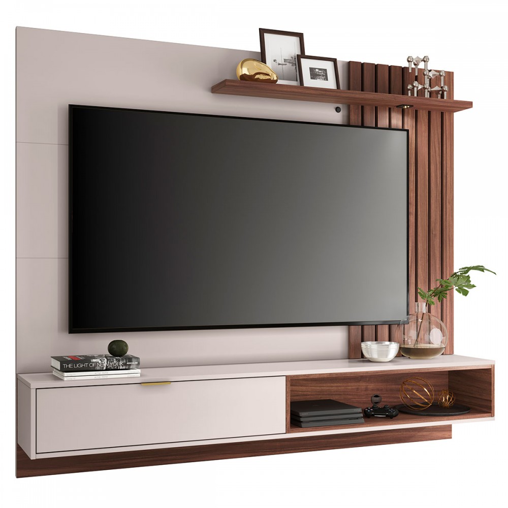 Painel para TV Até 65 Polegadas Tocantins 1 Porta 1 Prateleira Off ...