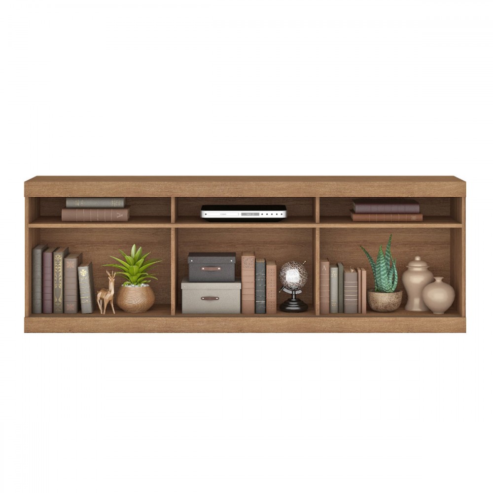 Rack para TV Até 80 Polegadas Ice 1 Porta Mel/Fendi - Fellicci