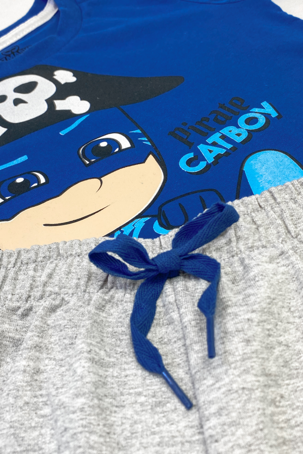 Conjunto Masculino Pirate Catboy - Pj Masks Azul Marinho