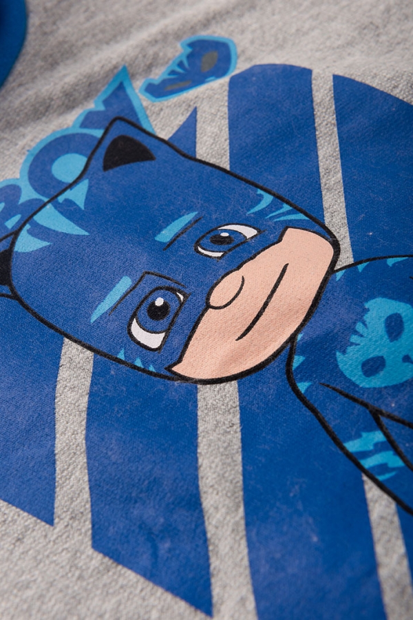 Conjunto Masculino Infantil Blue Catboy - Pj Masks Cinza