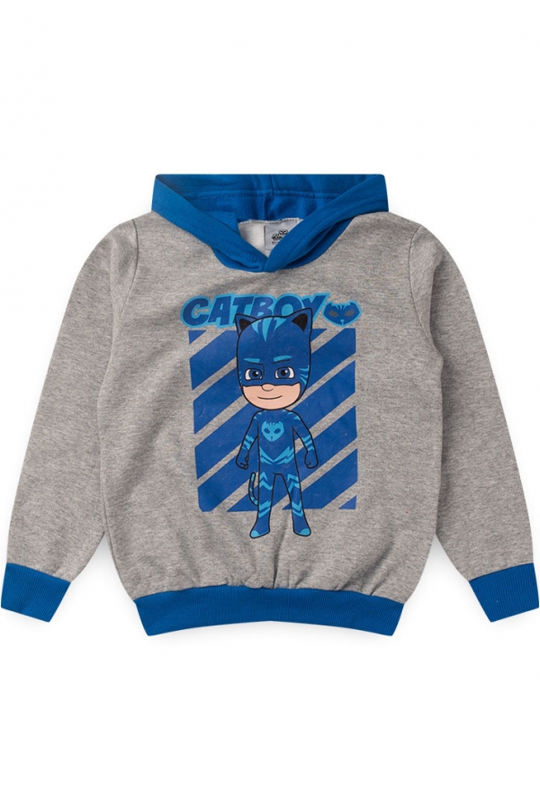 Conjunto Masculino Infantil Blue Catboy - Pj Masks Cinza